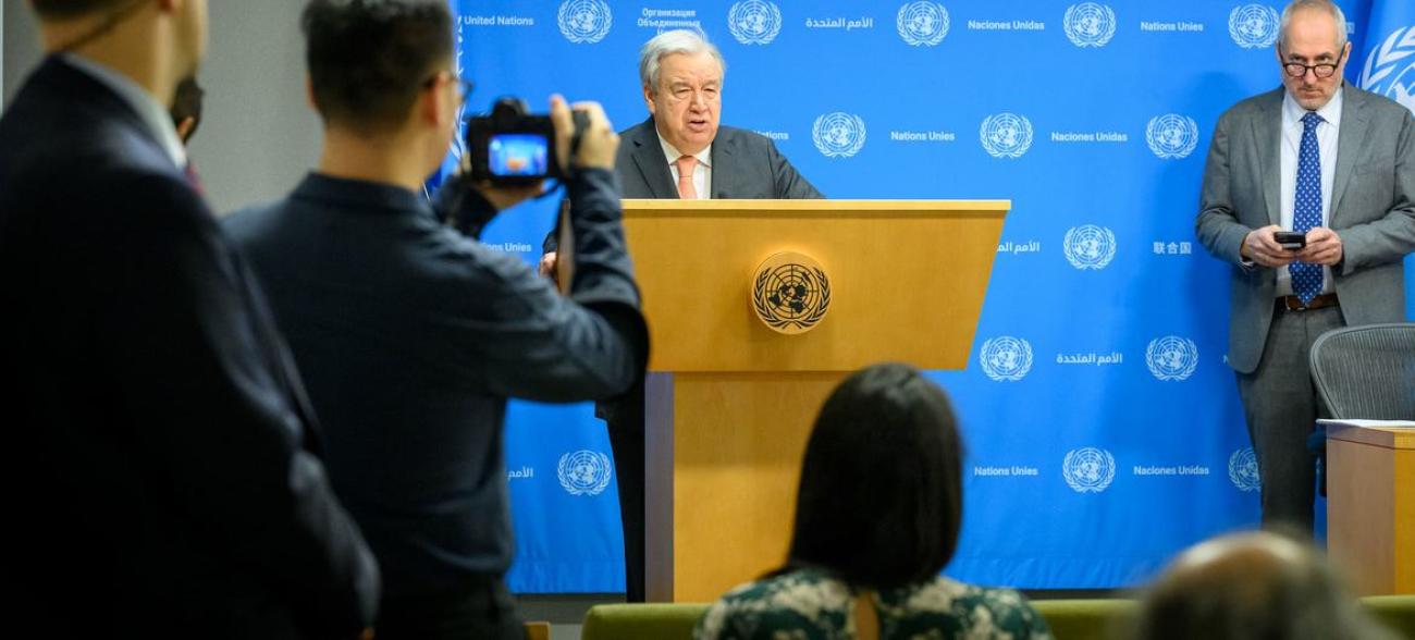 Guterres Calls On Israel And Hamas To End Gaza War United Nations In